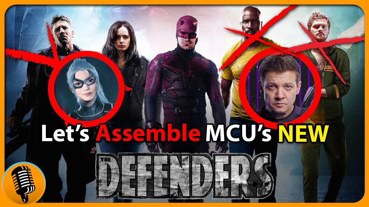 Let's Assemble MCU's New Defenders Team with Actual Defenders Members ...