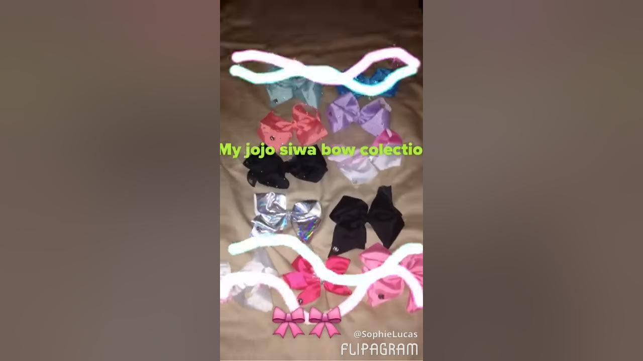 My Jojo Siwa Bow Collection π Youtube