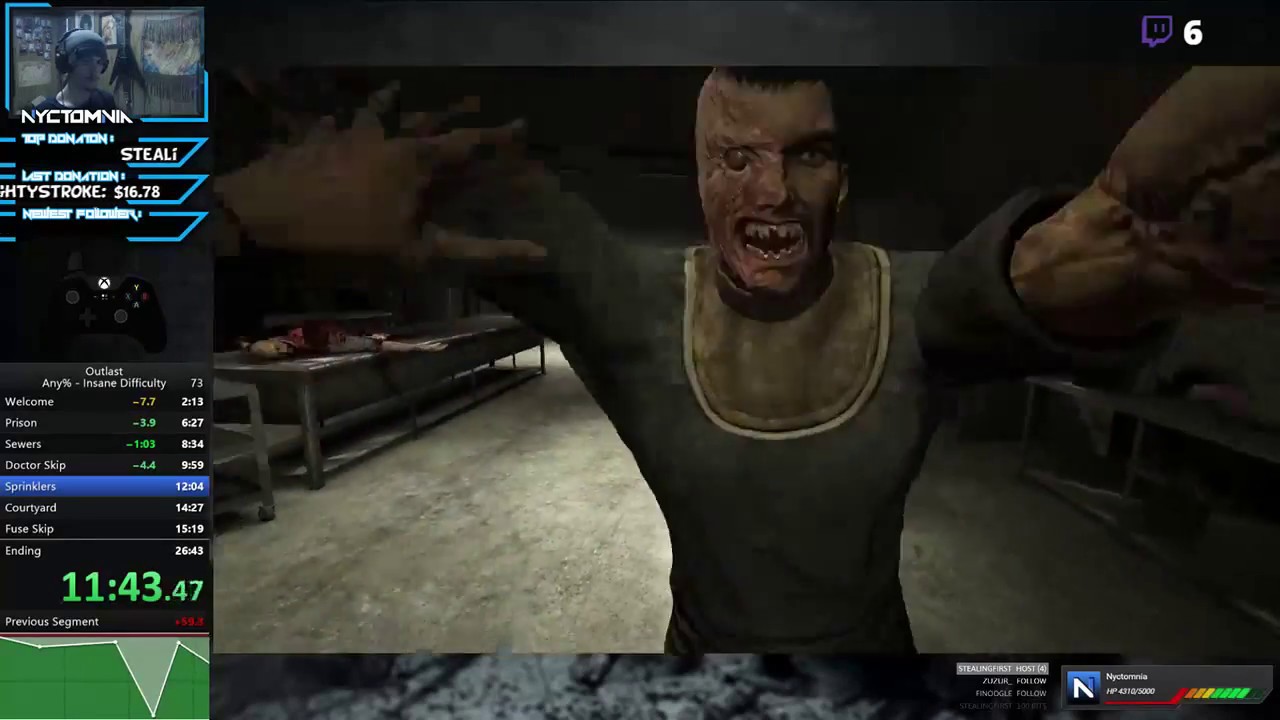 (3rd Place) Outlast - Any% - Insane Difficulty - YouTube