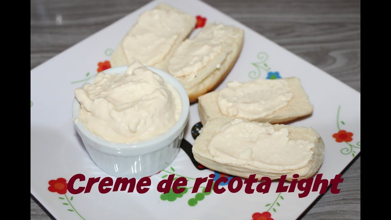RECEITA:Creme de ricota light caseiro♥ Por Vivy Rodrigues - YouTube