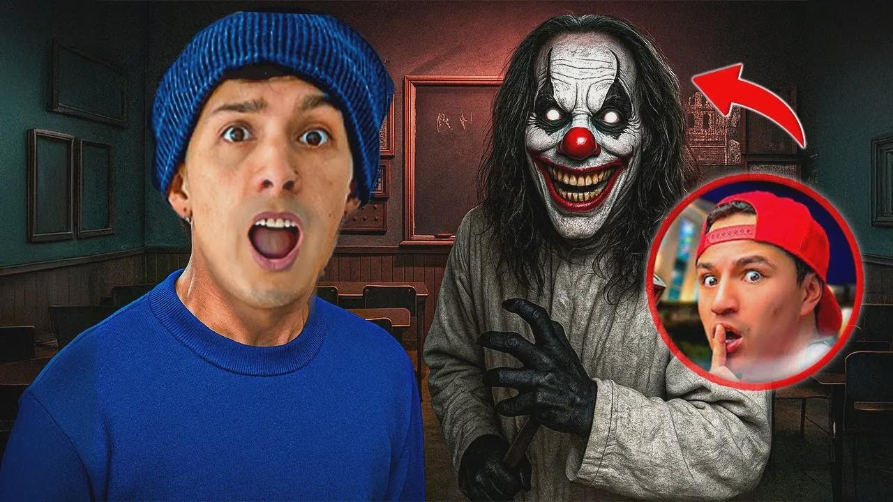 Transforming My Friends into Creepy Deep Web Clowns - YouTube