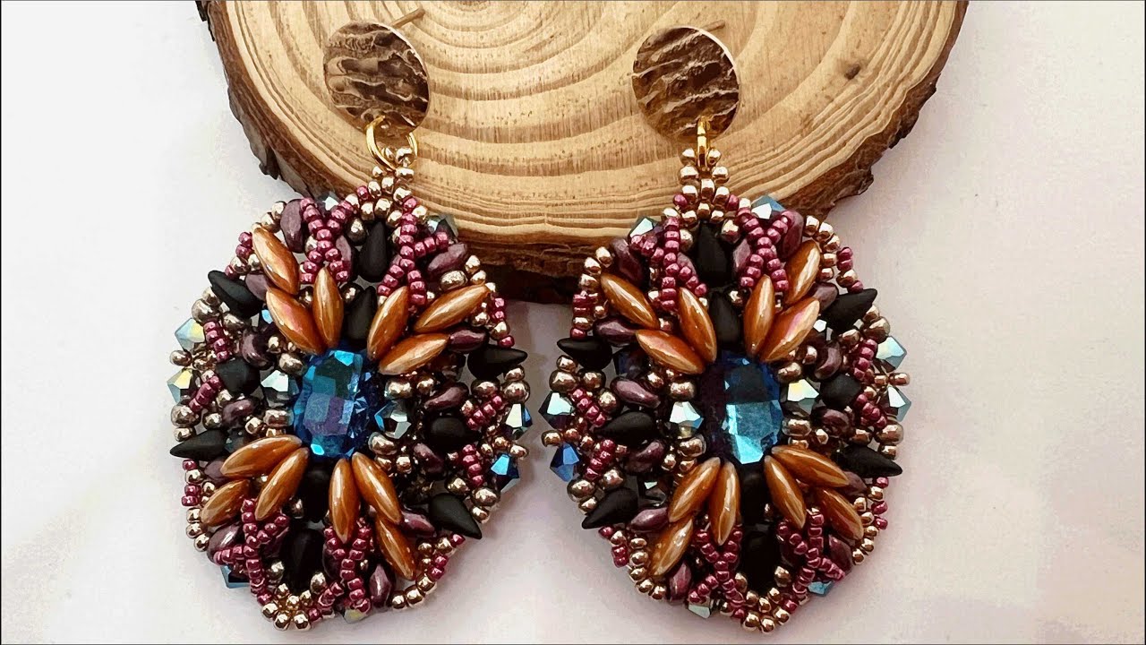 Tutorial Orecchini Shanta in collaborazione con Semplicibijoux - YouTube