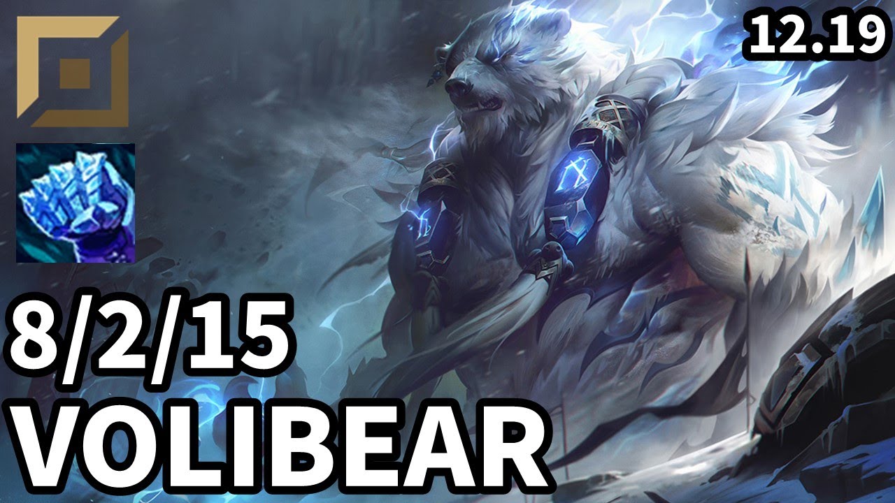 Volibear Top Vs Jax Ranked Master Patch Kr 12 19 Youtube