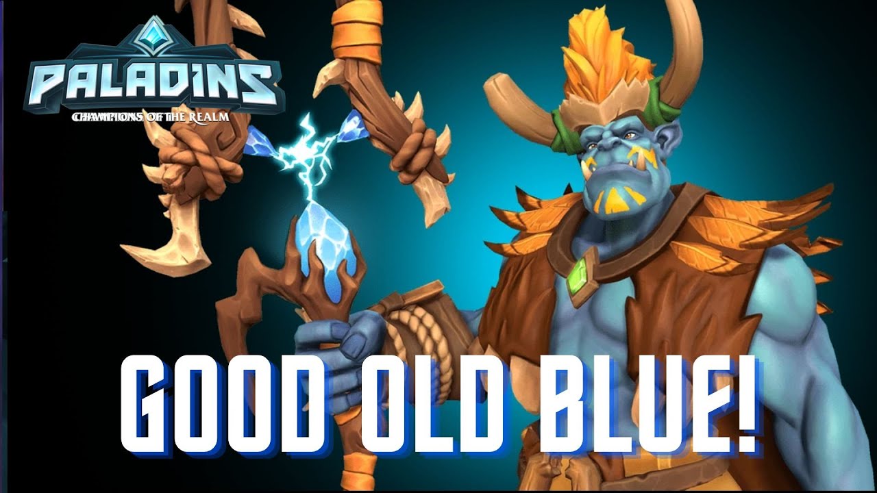 Good old Blue!/Paladins Game Play PS5 4K 2023 - YouTube