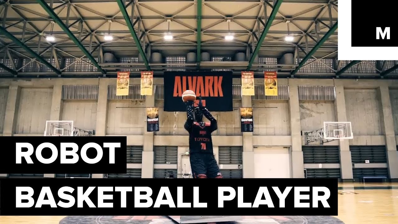 Toyota's Basketbal Robot | Put this robot against Lebron James - YouTube