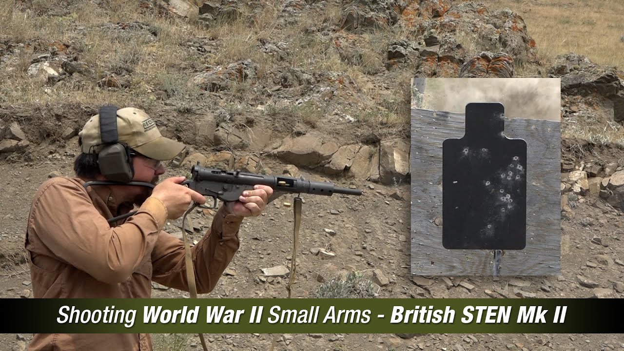 WWII Small Arms Series British STEN Mk II - YouTube