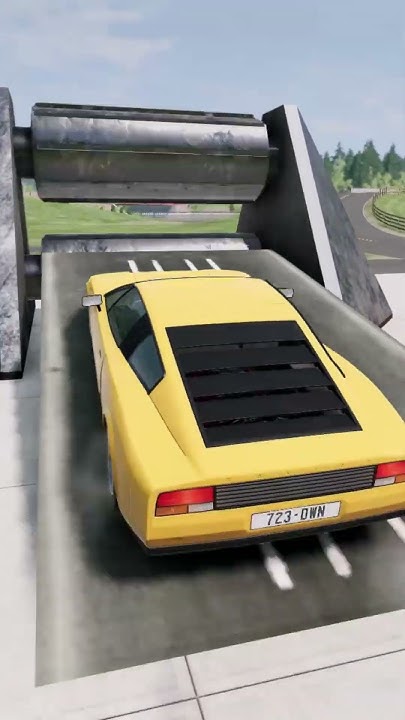 Car brake test - YouTube