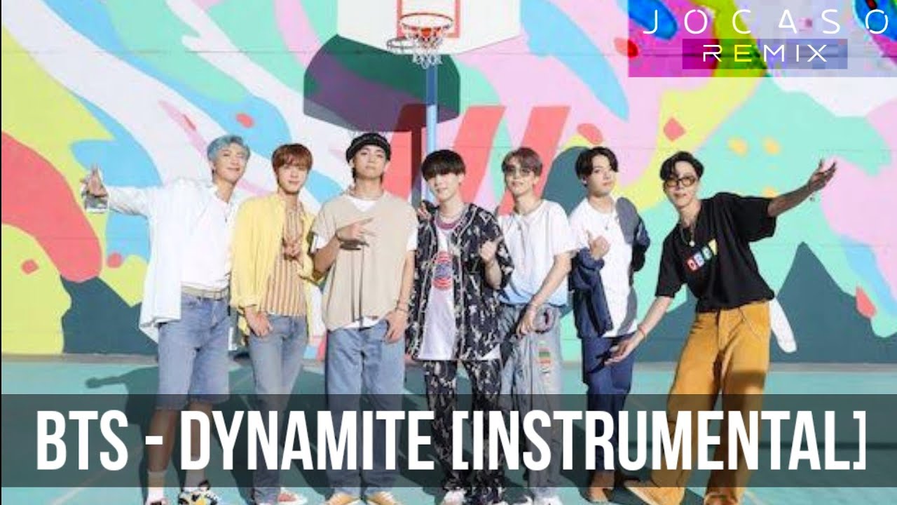 BTS (방탄소년단) 'Dynamite' (Jocaso Remix) [INSTRUMENTAL] - YouTube