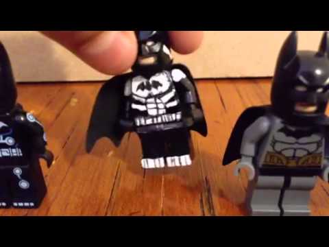 All lego batman suits - YouTube
