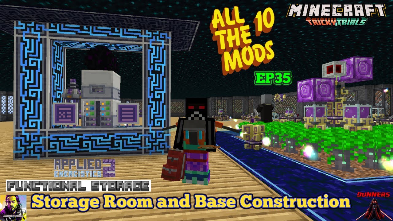Minecraft All the Mods 10: "AE2 & Functional Storage: Ultimate Modded ...