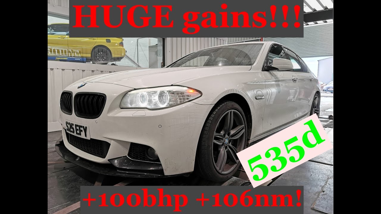 BMW 535d stage 2 - YouTube