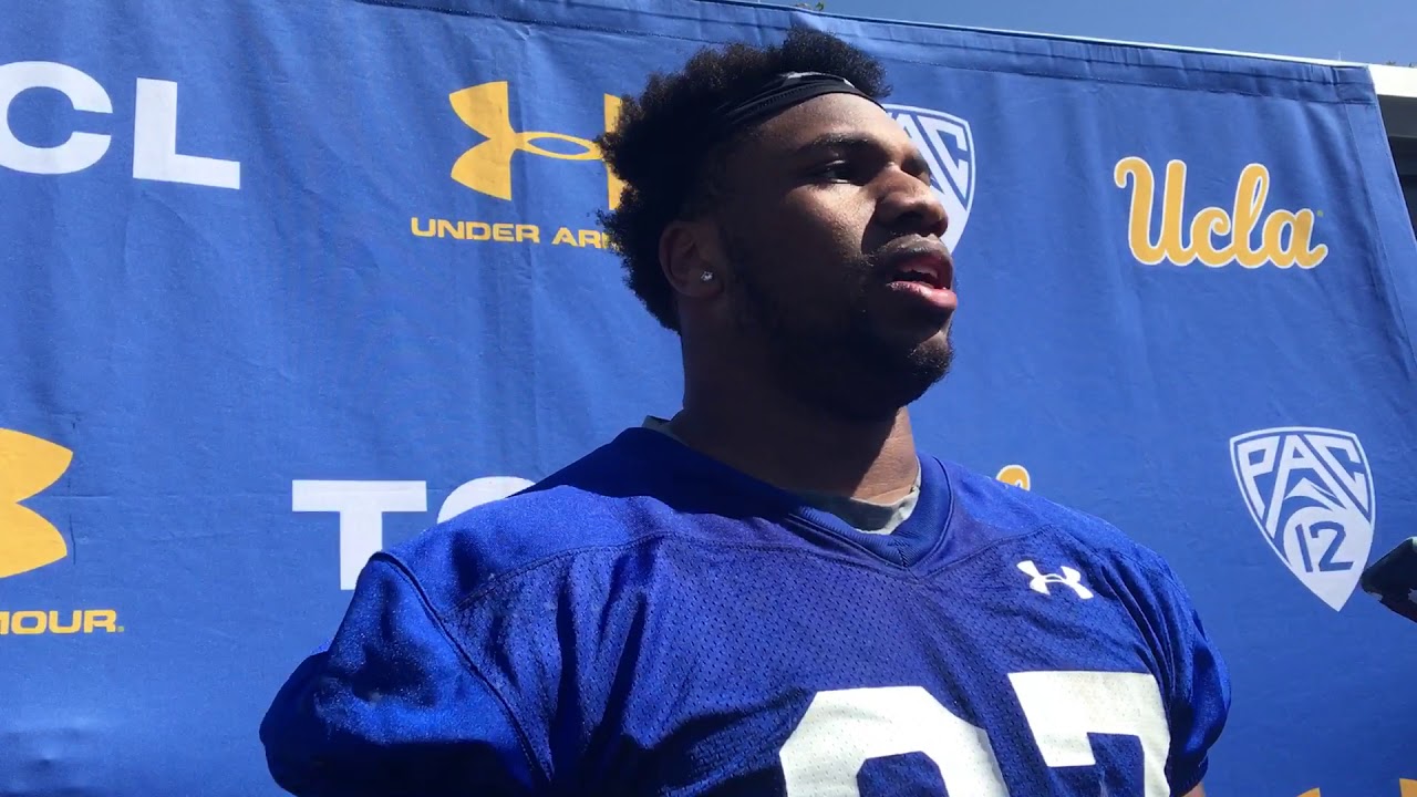 Jordan Wilson after practice April 12 - YouTube