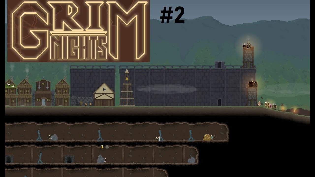 Grim Nights #2 ~ Turning The Town To A Castle - YouTube