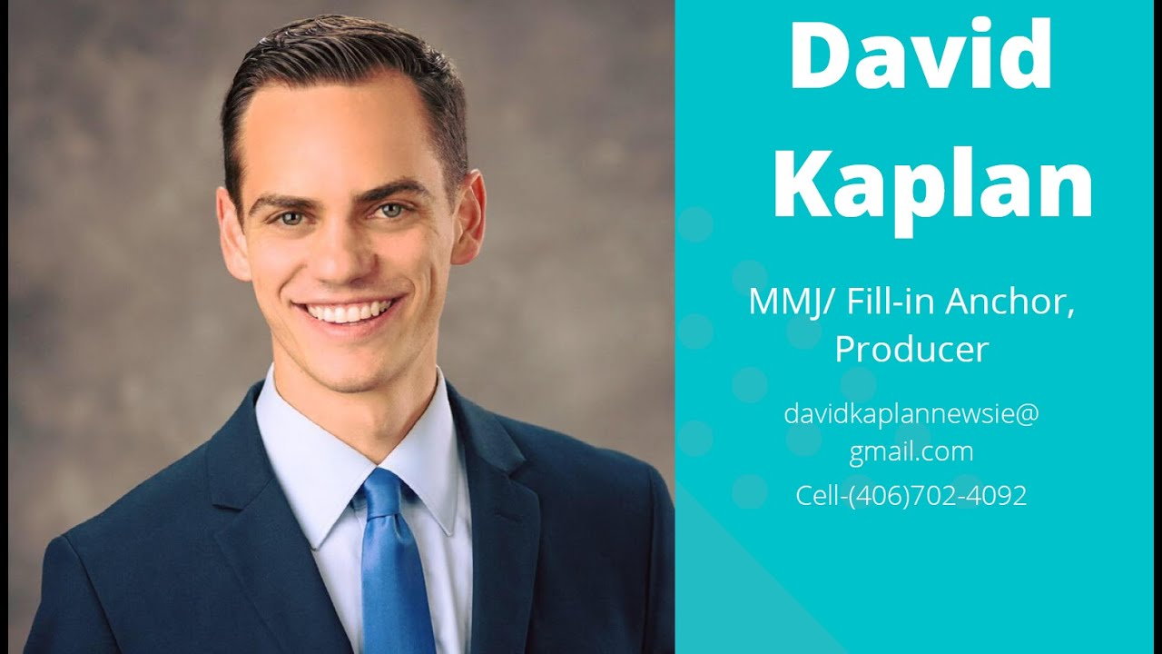 David Kaplan MMJ/Anchor Reel 2020 - YouTube