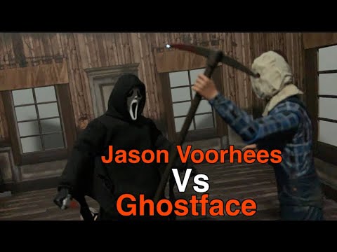 Jason Voorhees Vs Ghostface Short Stop Motion - YouTube