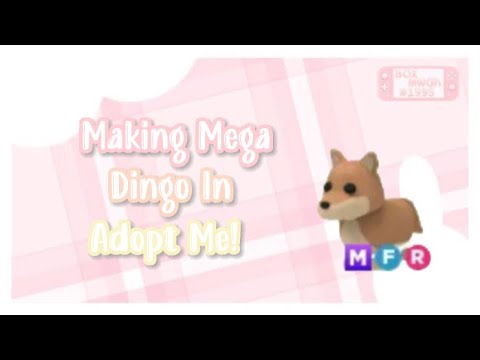 Making mega dingo in adopt me! ︎︎ - YouTube