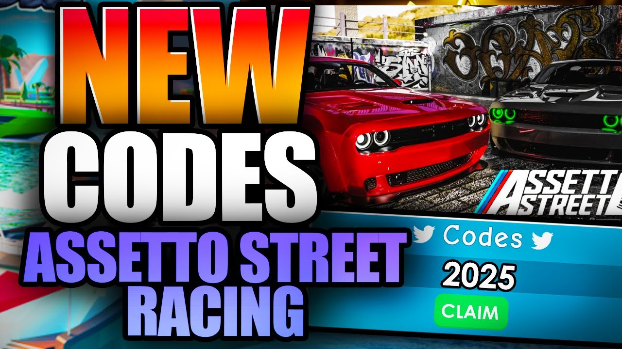 ASSETTO STREET RACING CODES - ROBLOX 2025 - YouTube