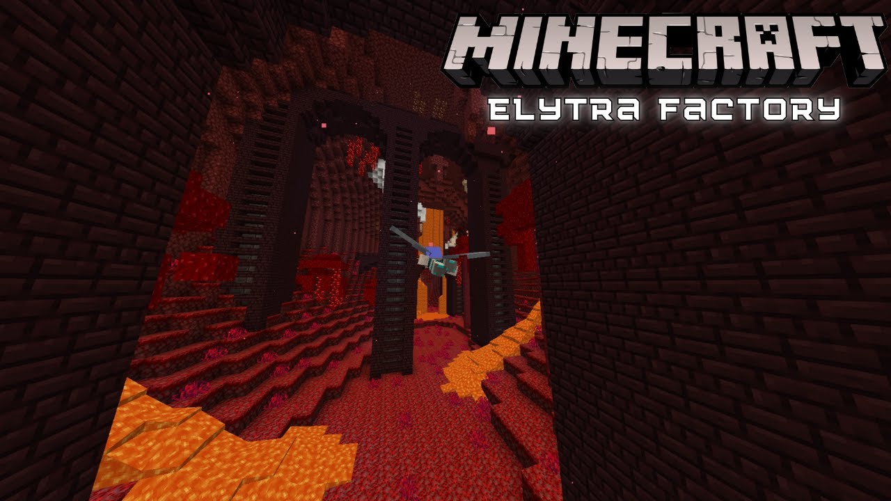 PARKOUR COM A ELYTRA NO MINECRAFT - Minecraft Elytra Factory - YouTube