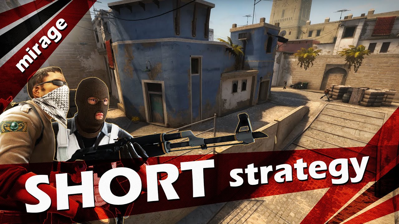 EASY SHORT TO B ★ DE_MIRAGE ★ GUIDE (mirage mid) - YouTube