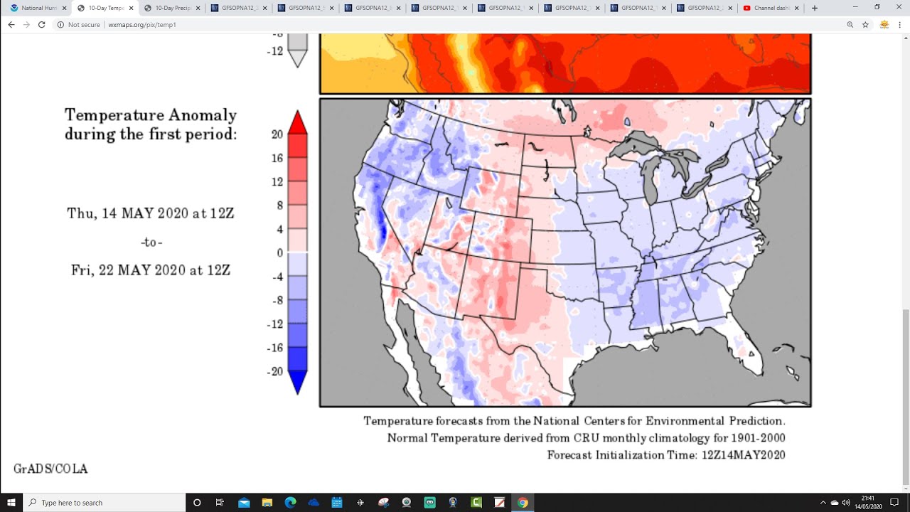 Weather Forecast For The Week Ahead (United States Of America) 14th To ...