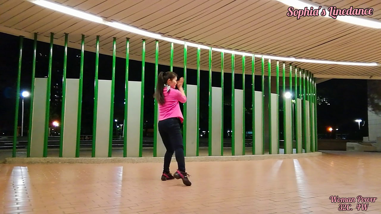 Woman Power - Line Dance (High Beginner) - YouTube