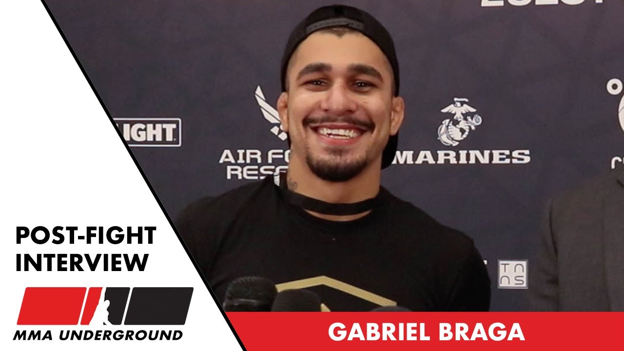 Undefeated Gabriel Braga had no doubt he would rise from Challenger ...