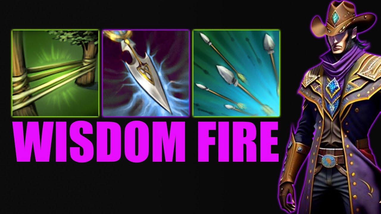 Wisdom Fire GLAIVES OF WISDOM + FOCUS FIRE | Ability Draft - YouTube