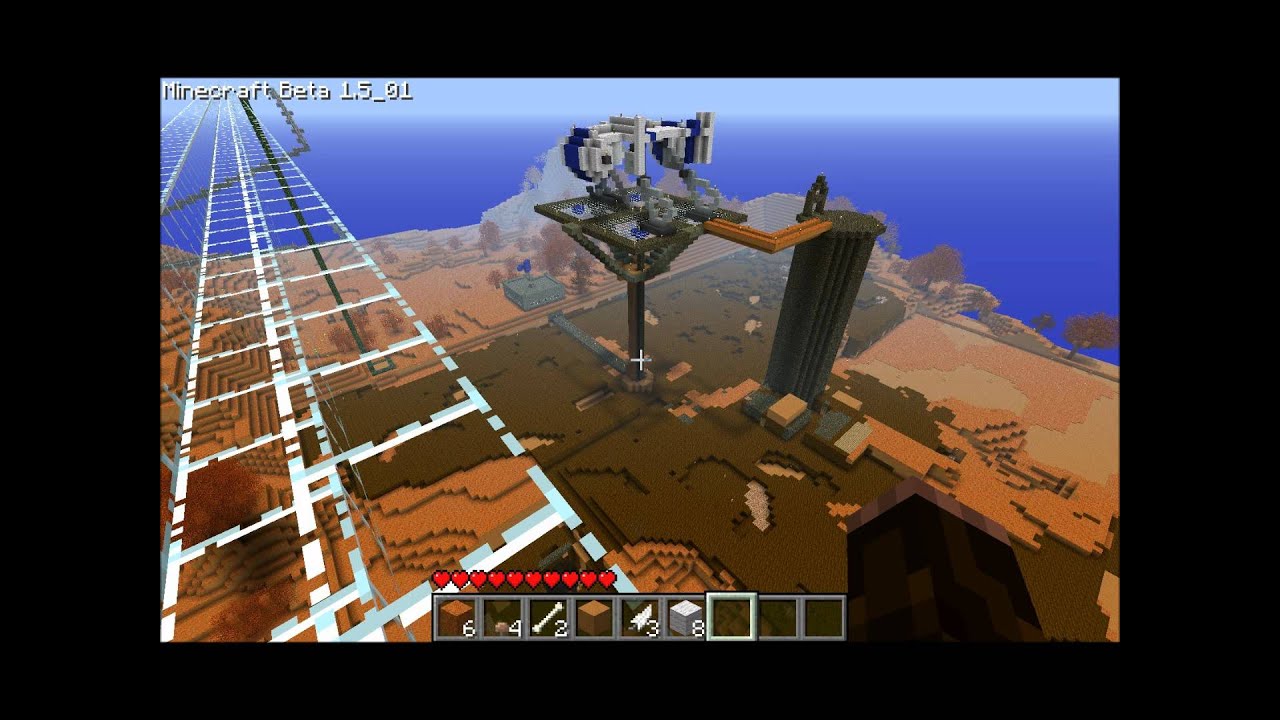 DuneCraft: Carryall and rail system - YouTube