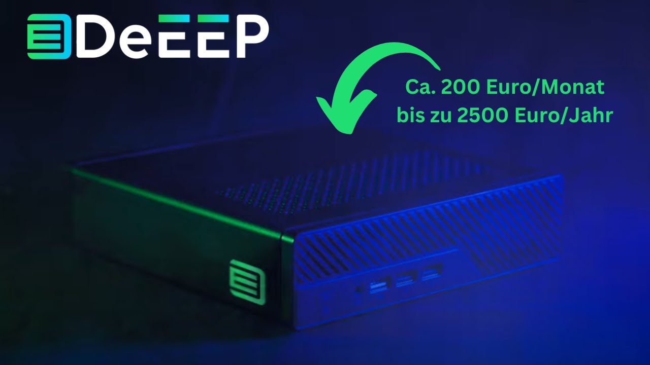Dieser DePIN Miner kann 2500 Euro im Jahr verdienen?! - YouTube