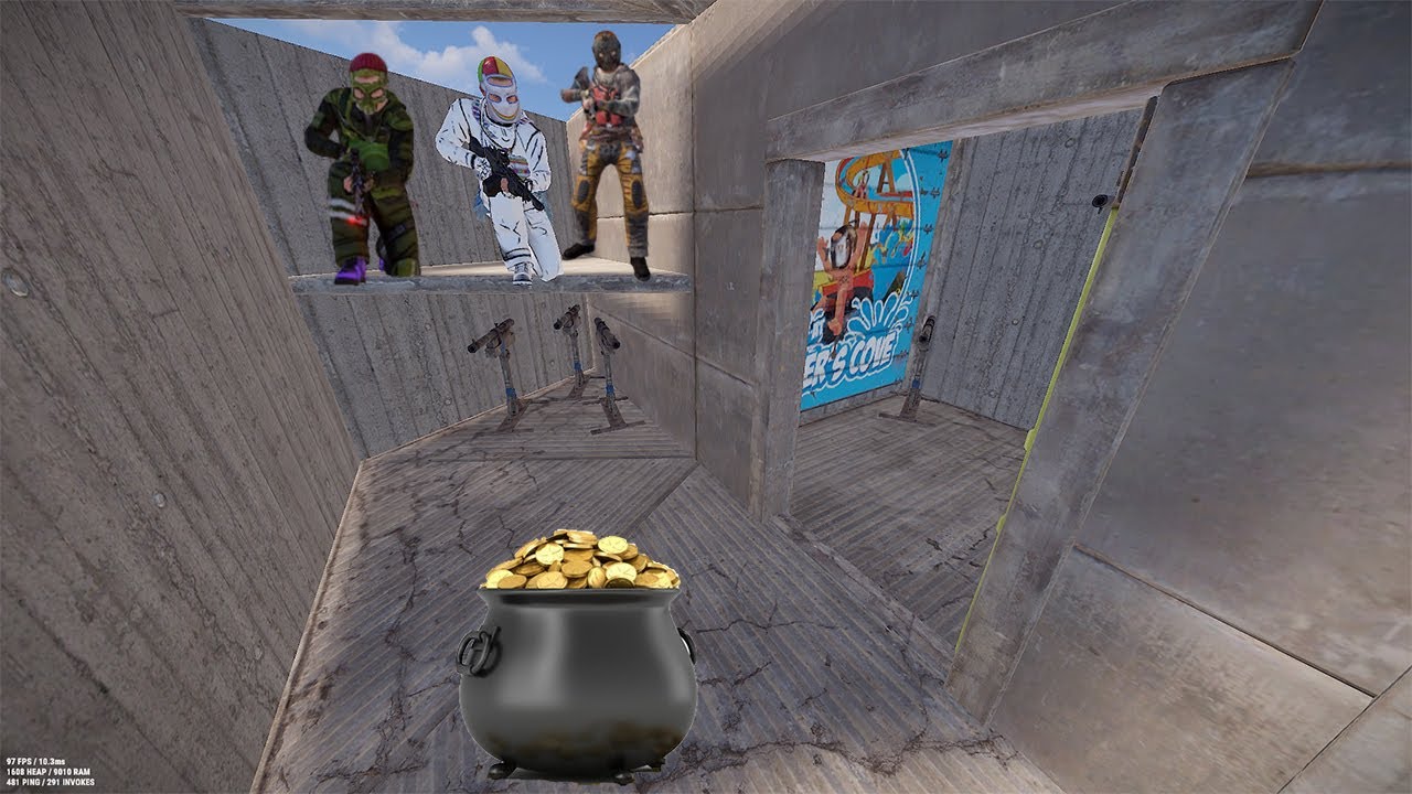 Deadly Drop Down (Rust Trap) - YouTube