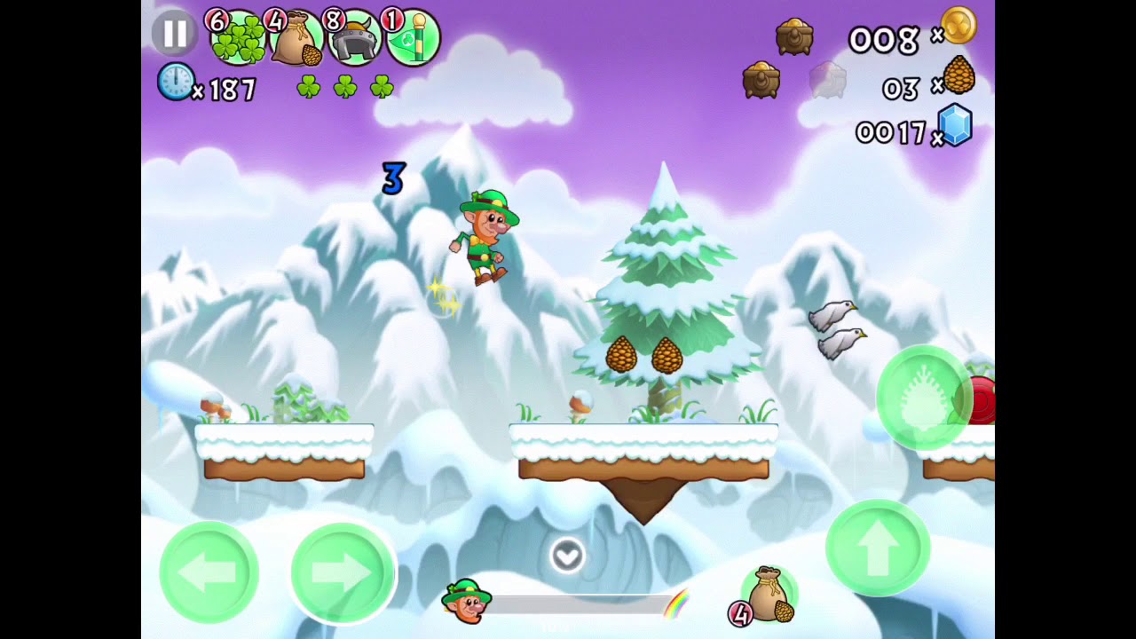 5 minutes of Lep’s world 3☘️ boss level and level (2) Easy levels - YouTube