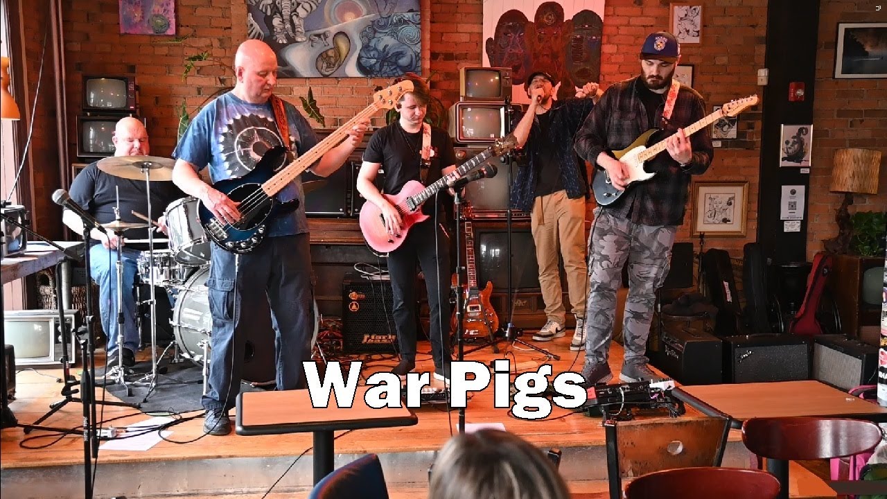 Student Guitar Ensemble covers “War Pigs” - YouTube