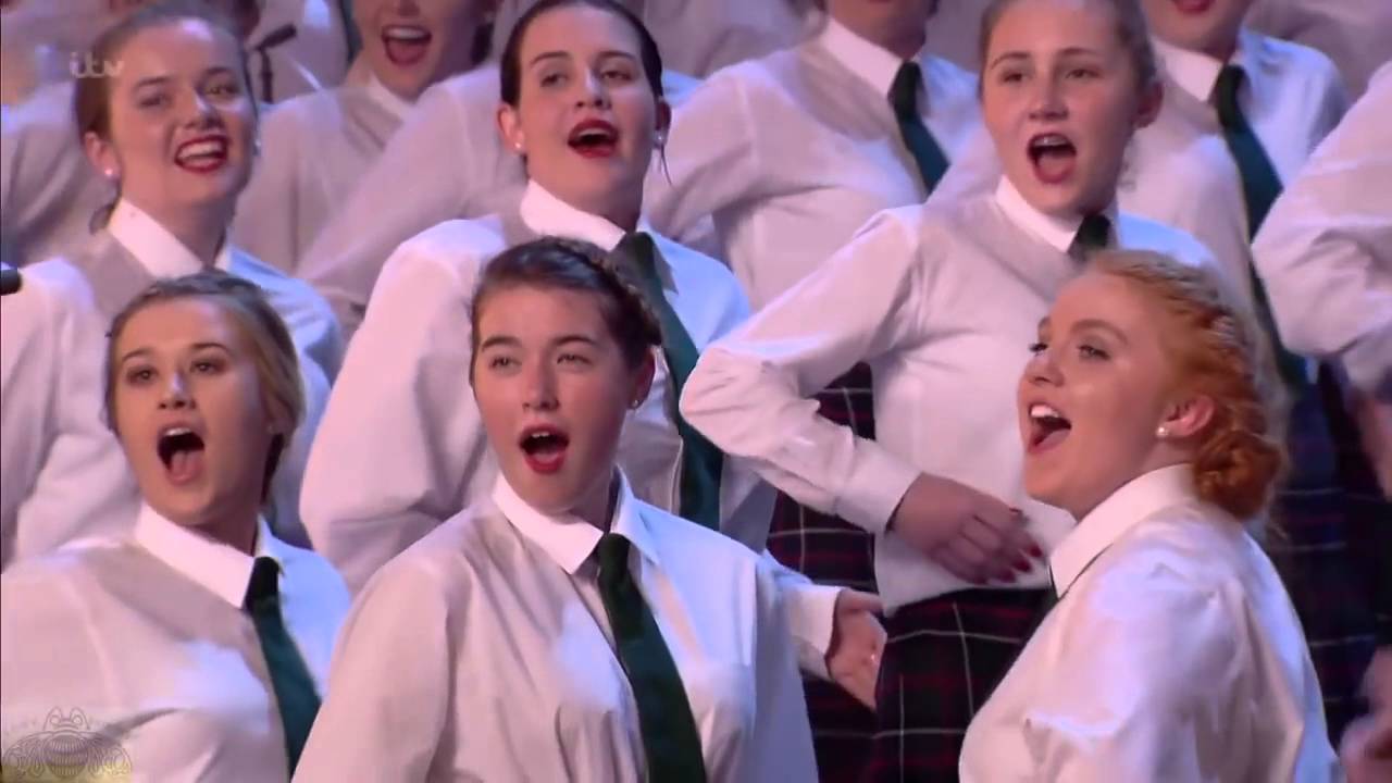 bgt 2016 S10E03 Presentation School All Girl Choir Sing Adiemus - YouTube