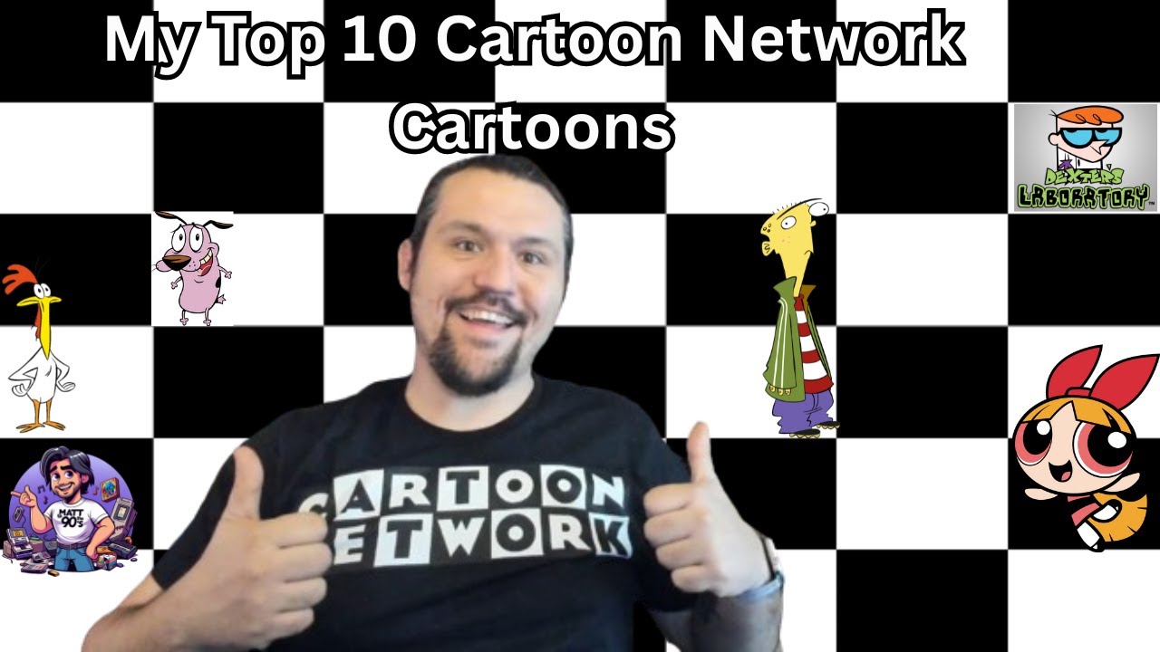 My Top 10 - 90's Cartoon Network Cartoon's - YouTube