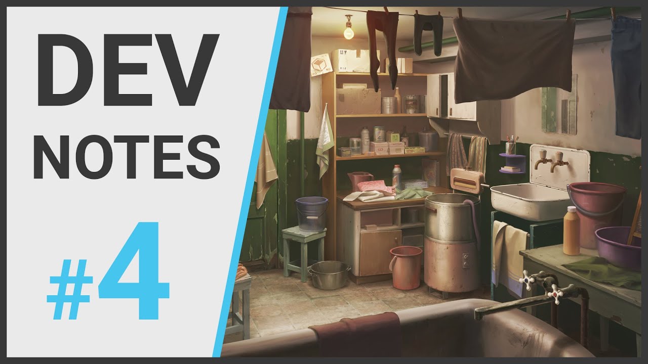 Dev Notes #4. A bathroom - YouTube