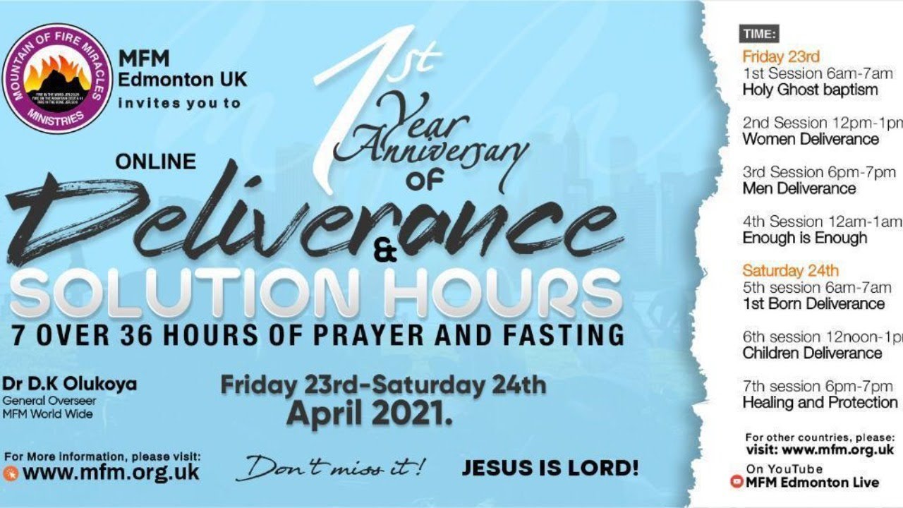 Deliverance & Solution Hours [6th Session - Children Deliverance] - Sat ...