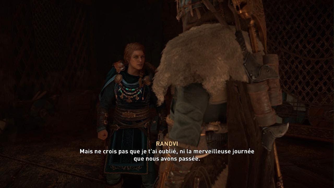 Assassin's Creed Valhalla Romance Randvi - YouTube