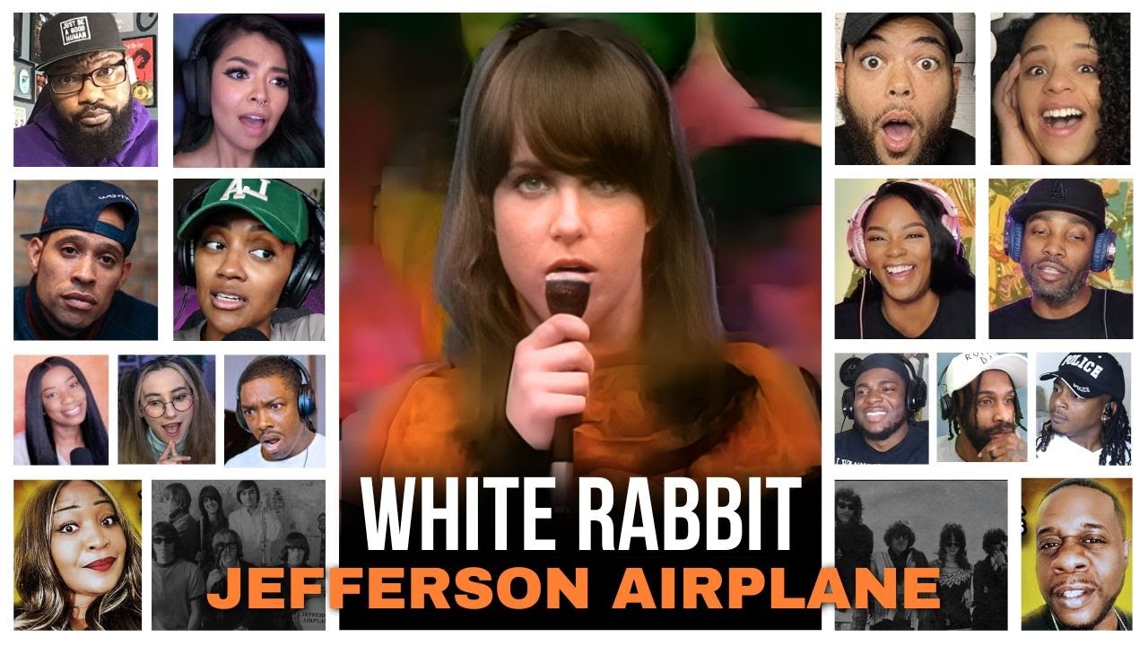Jefferson Airplane - White Rabbit - REACTION COMPLILATION - YouTube