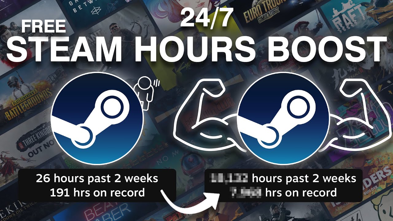 Free Steam Hours Boosting 24/7 | Render - YouTube