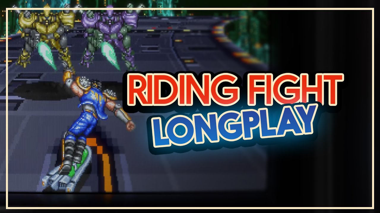 Riding Fight - 1992 - Arcade - Longplay | 4K CRT Monitor Simulation ...