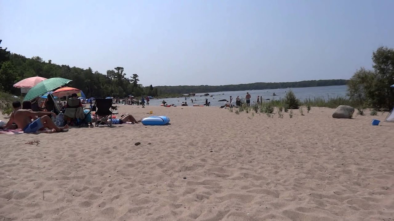 Awenda Provincial Park, Georgian Bay, Lake Huron, Ontario, Canada - YouTube