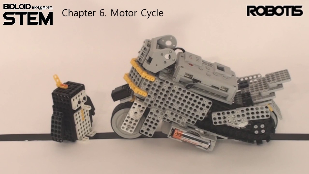 Bioloid Stem Robotis Tutorial - YouTube