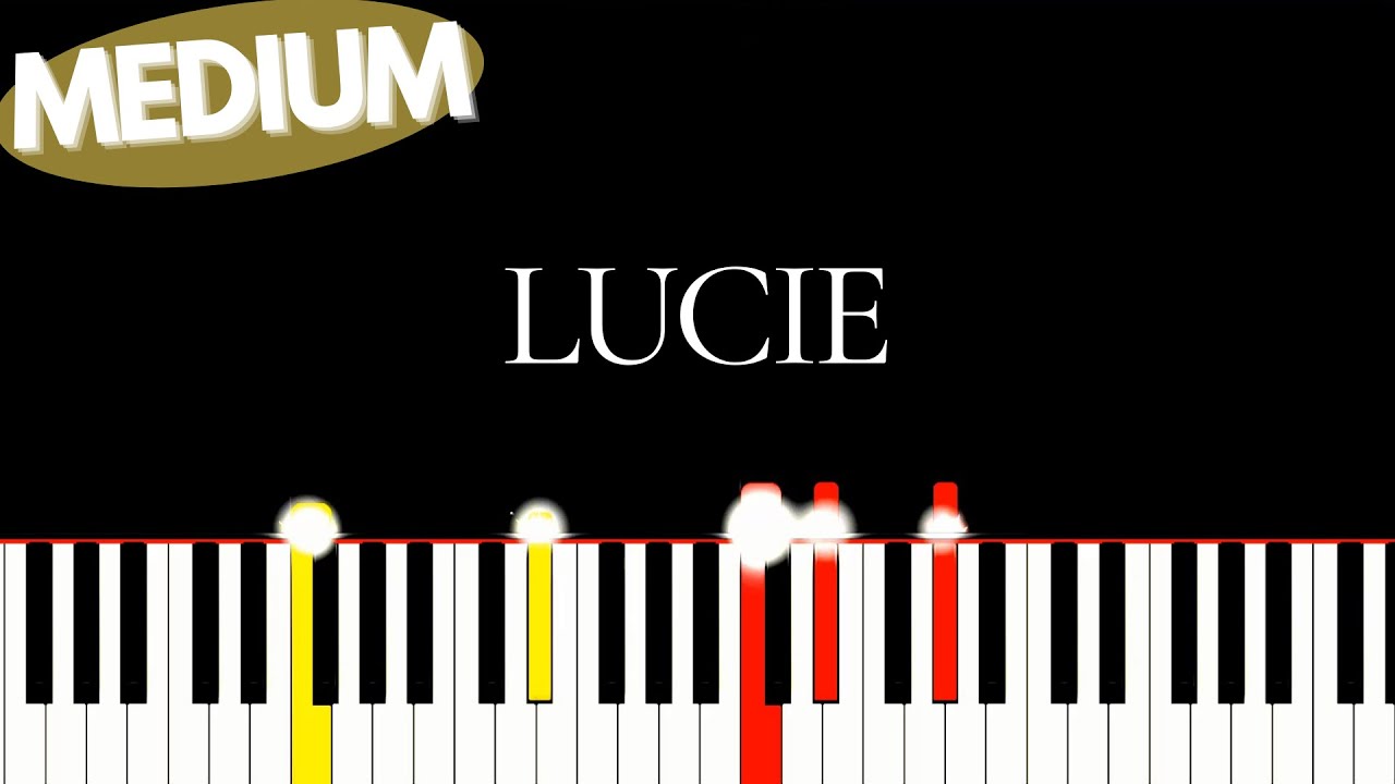 PASCAL OBISPO - Lucie | Medium Piano tutorial - YouTube