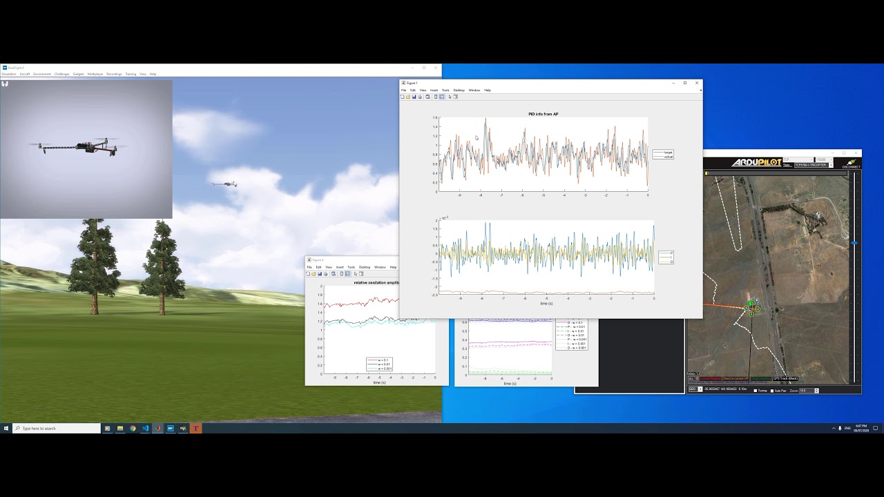 Ardupilot Pid Oscillation Detection Algorithm Testing Youtube