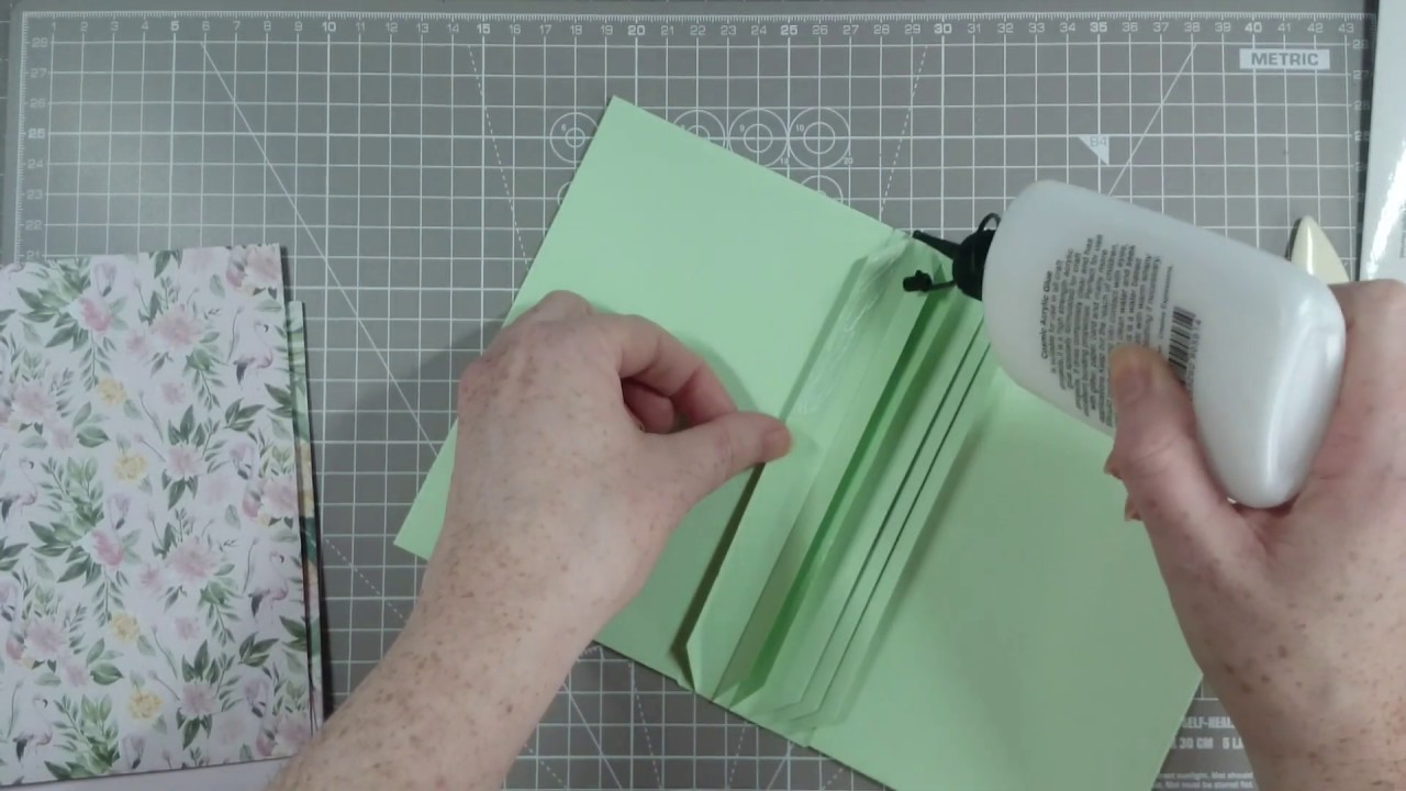 Mini Portrait Album Die Set Assembly Instructions With Helen Griffin Of ...