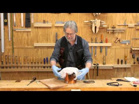 How to Filter Varnish with Cheesecloth