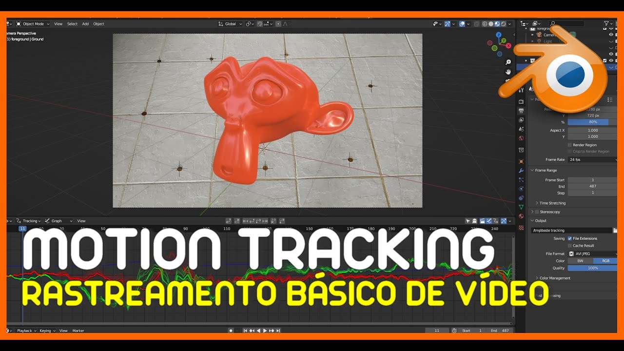 MOTION TRACKING - RASTREAMENTO BÁSICO DE VÍDEO - YouTube