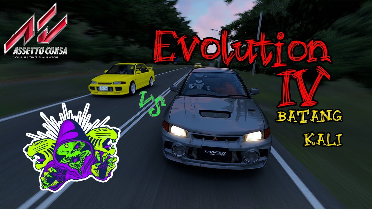 Mitsubishi Evolution IV | BATANG KALI | ASSETTO CORSA - YouTube