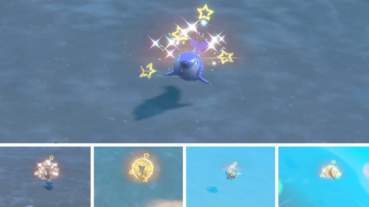 Live shiny Finizen in Pokemon Scarlet! (+bonus phases) - YouTube