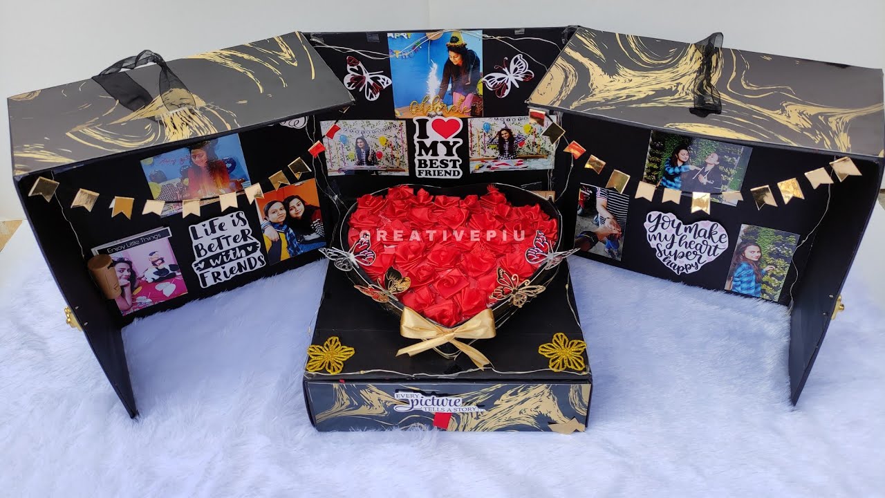 How to make Surprise Cake Box part 2|Cake Box by Creativepiu - YouTube